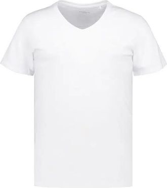 Mustang Jeans Herren T-Shirt wei&szlig;
