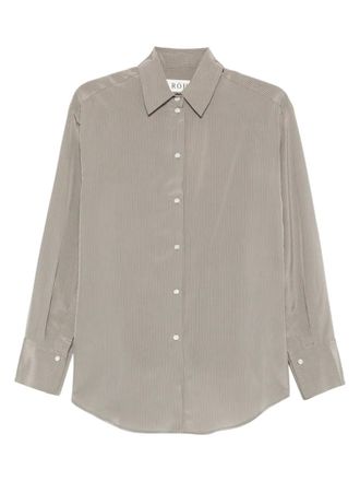 R&oacute;he chemise &agrave; rayures - Gris