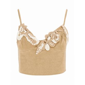 Ermanno Scervino &Auml;rmellose Oberteile - - Tops - Damen - Braun - S