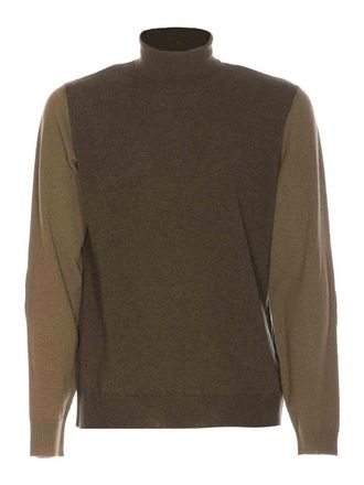 Maison Margiela Pull Col Roul&eacute; - Vert