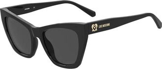 Love Moschino unisex, Accessoires, Noir, Taille: 53 MM Mol070/S 807 Lunettes de soleil