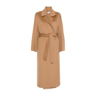 Paul & Joe Femme, Manteaux, Brun, Taille: 38 FR Belted Manteaux