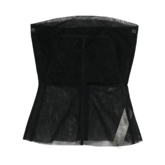 Rick Owens Femme, Blouses et Chemises, Noir, Taille: 38 FR Haut Bustier Sans Bretelles