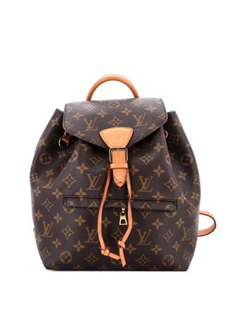 Louis Vuitton Montsouris NM Monogram Canvas PM backpack - Braun