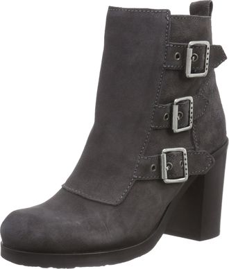 Tommy Jeans Damen IKA 3B Schlupfstiefel, Grau (Asphalt 024)