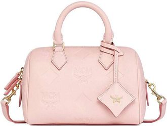 MCM Damen Henkeltasche aus Leder ELLA BOSTON Small