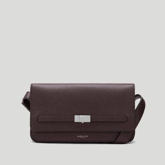 DeMellier The New York Crossbody Grain fin bordeaux DeMellier