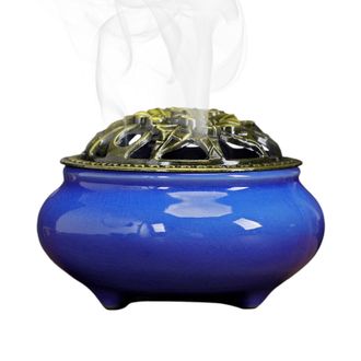 Generico Räucherstäbchenhalter, Räucherstäbchenhalter, Räucherstäbchenhalter, Dekoration des Hauses der chinesischen Spule, Keramikdekoration für Weihrauch und