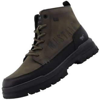 Mustang Jeans Bottes pour homme, olive, 40 EU