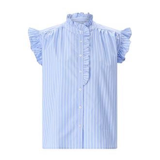 Emily van den Bergh Damen, Blusen & Hemden, Blau, XLGr&ouml;&szlig;e