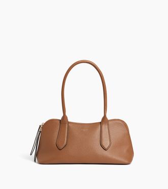 Le Tanneur Sac bowling Apolline en cuir grain&eacute;