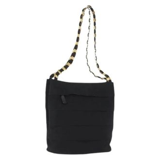 Ferragamo Pre-owned Nylon Schultertasche - - Pre-owned - Damen - Schwarzk - ONE SIZE
