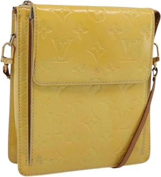 Louis Vuitton Pochette daccessoires Pre-owned - Femme - Pre-owned - Jaune - Taille: ONE Size