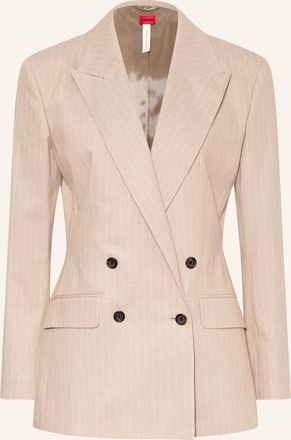 HUGO BOSS Hugo Blazer Azenia Mit Glitzergarn beige