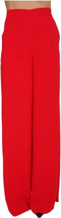 Marella Femme, Pantalons, Rouge, Taille: 38 FR Pantalone lungo
