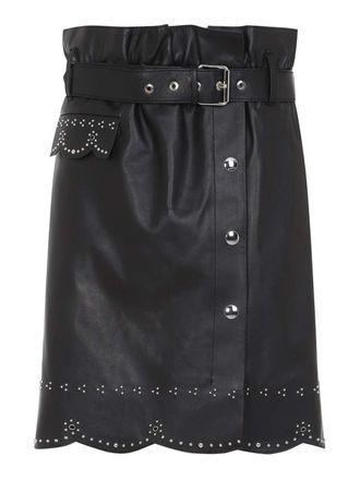 Marni Jupe En Cuir - Noir