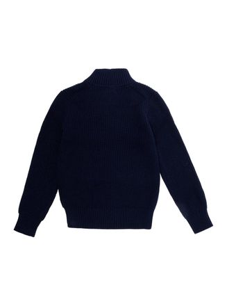 Polo Ralph Lauren Boys Half-Zip Sweater Blue Cotton Hoods & Sweatshirts