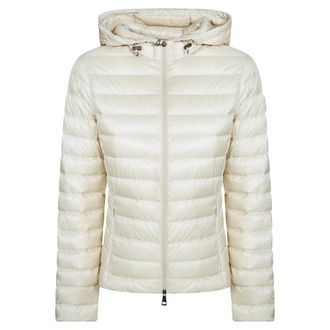 Moncler Femme, Vestes, Beige, Taille: 38 FR Down Vestes