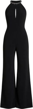 Pinko Pinko, Femme, Combinaisons et Ensembles, Noir, Taille: 38 FR Combinaison Pantalon Dos Nu &agrave; Perles