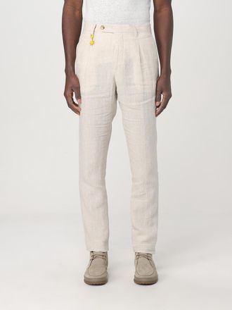 Manuel Ritz Pantalon MANUEL RITZ Homme couleur Jaune Crème