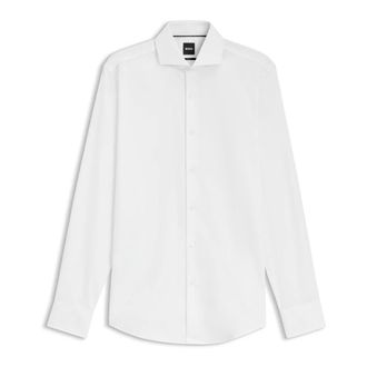 HUGO BOSS Oxfordhemd - - Shirts - Herren - Wei&szlig; - 3XL