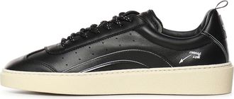 Dsquared2 Homme, Chaussures, Noir, Taille: 41 EU Calf Leather Lace-Up Baskets