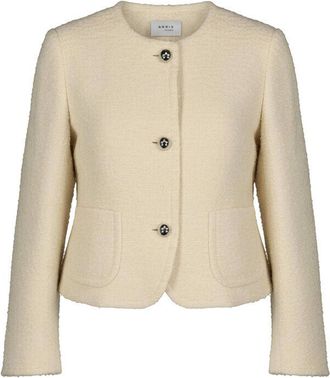 Akris Damen Jacke aus Boulc&eacute;-Gewebe