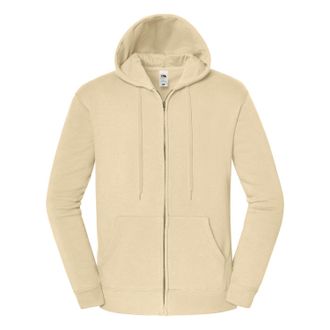 Fruit Of The Loom Fruit of the Loom - Iconic Premium Kapuzenjacke f&uuml;r Herren (W&uuml;stensand)
