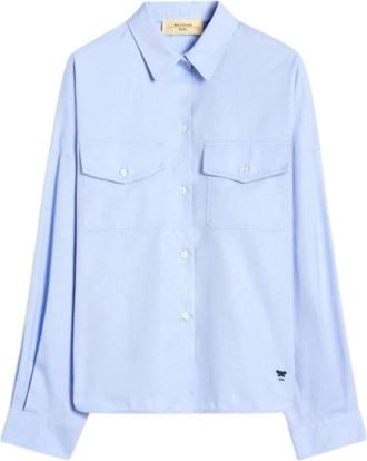 Max Mara Femme, Blouses et Chemises, Bleu, Taille: 36 FR Shirt