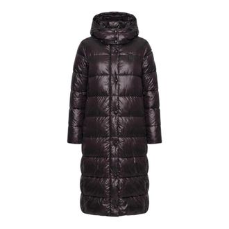 Blauer Adelaide Long Jacket - - Coats - Damen - Schwarzk - XL