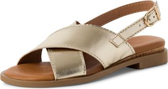Tamaris Sandalette Damen Blockabsatz metallic,EU 41