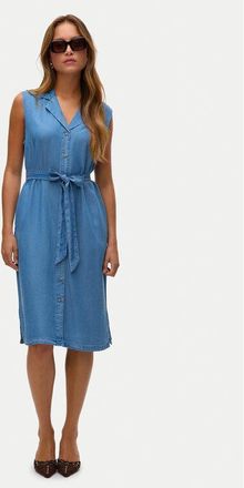 Vero Moda Sommerkleid Bree 10304888 Blau Regular Fit