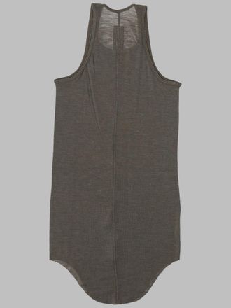 Rick Owens Basic Rib Tank Top - Beige