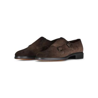 Santoni Loafer - Flat Shoes Brown - Gr. 44,5 (EU) - in Blau - f&uuml;r Damen