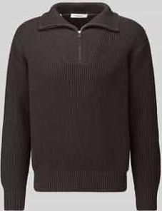 Selected Regular Fit Troyer aus reiner Baumwolle Modell DRY