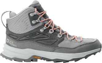 Jack Wolfskin Damen Cyrox Texapore Mid W Walking-Schuh, Mid-Top, Pebble, 43 EU