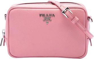 Prada Sac bandouli&egrave;re vintage doccasion - Femme - Pre-owned - Rose - Taille: ONE Size