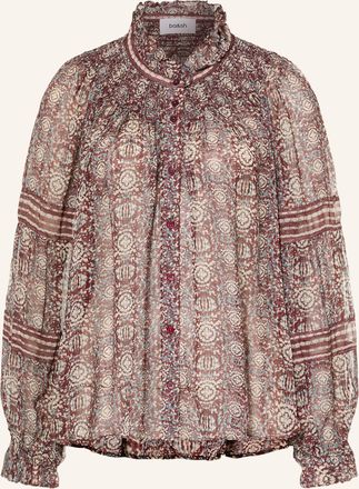 BA&SH Ba&Sh Bluse Denna Mit R&uuml;schen rot