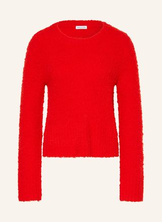Mrs & Hugs Mrs & Hugs Boucl&eacute;-Pullover rot