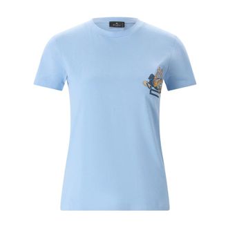 Etro Damen, Oberteile, Blau, LGr&ouml;&szlig;e