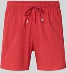 HUGO BOSS Badeshorts mit Label Stitching Modell ICONIC