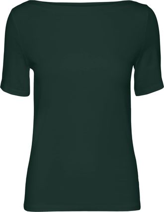 Vero Moda Damen VMPANDA MODAL S/S NOOS Top, Pine Grove,XS