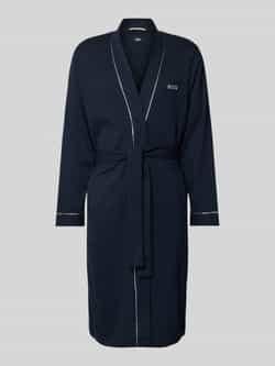 HUGO BOSS Regular Fit Bademantel aus reiner Baumwolle Modell XMAS KIMONO