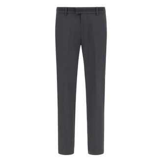 Boggi Milano Homme, Pantalons, Gris, Taille: W30 Pantalon en nylon extensible B-Tech