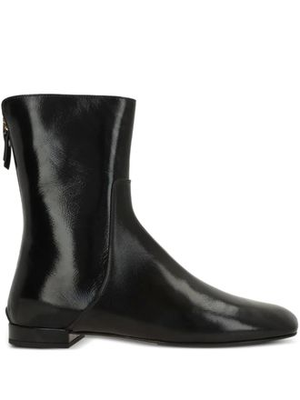 Giorgio Armani Stiefel mit eckiger Kappe - Schwarz