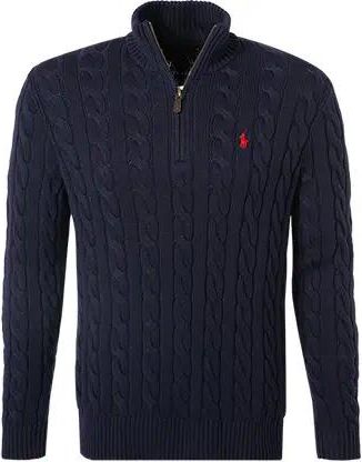 Polo Ralph Lauren Herren Troyer blau unifarben