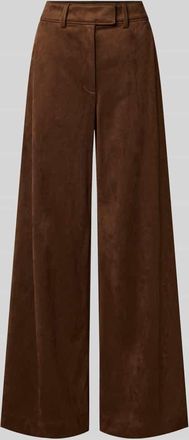 Boss Orange by Hugo Boss Wide Leg Kunstlederhose in Velours-Optik Modell C_Takora2