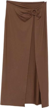 Fisico Femme, Jupes, Brun, Taille: 40 FR Fisico Sea clothing Marron