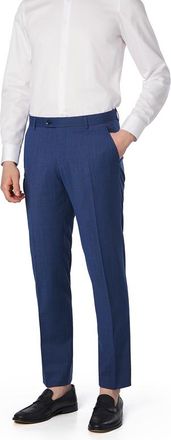 Bugatti Herren Hose blau meliert