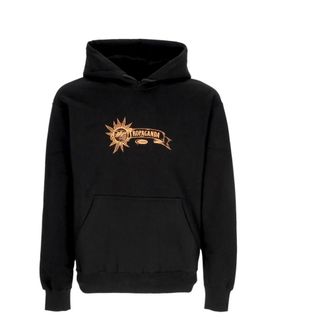 PROPAGANDA Schwarzer Langarm-Herrenhoodie - - Sweatshirts & Hoodies - Herren - Schwarzk - S